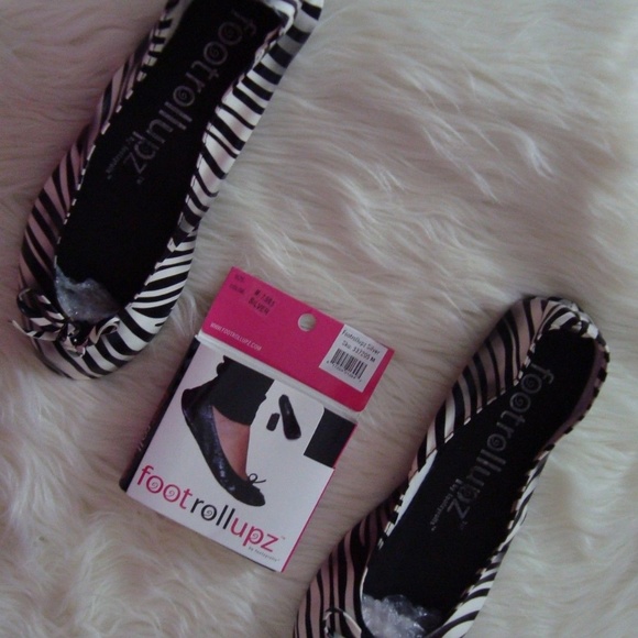 Shoes | Nwot Footrollupz Foldable Flats Lightweight | Poshmark
